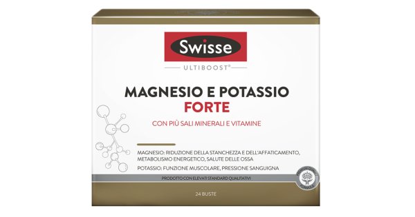 SWISSE MAGNESIO POTASSIO FORTE 24 BUSTINE