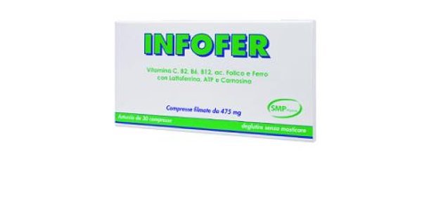 INFOFER INTEGR 650MG 30 CPR