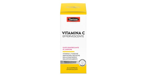SWISSE VITAMINA C EFFERVESCENTE 20 COMPRESSE
