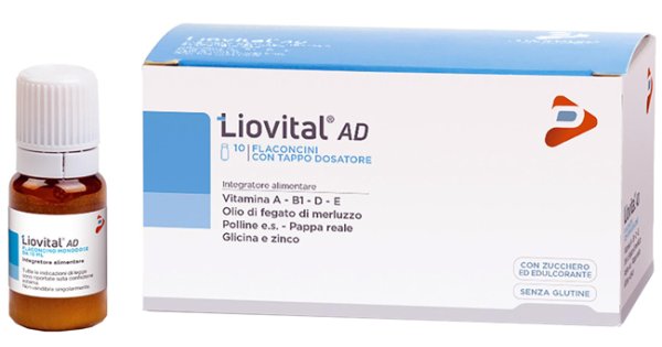 LIOVITAL AD 10 FLACONCINI X 10 ML