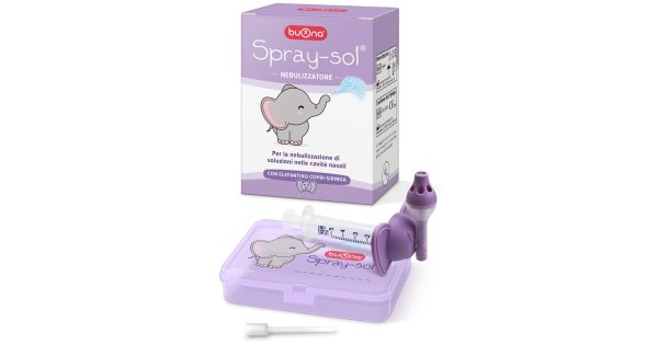 BUONA SPRAY-SOL KIT 5 PEZZI 1 SPRAY SOL + 1 SIRINGA LUER LOCK DA 5 ML ...