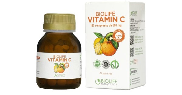 BIOLIFE VITAMIN C 120CPR