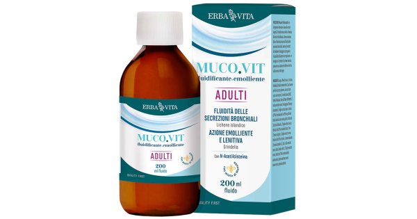 MUCOVIT FLUIDO ADULTI 200ML