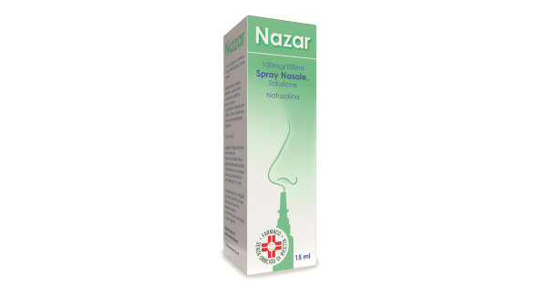 NAZAR*spray nasale 15 ml 100 mg/100 ml