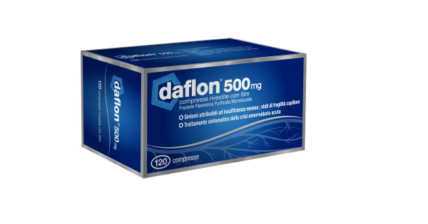 DAFLON*120 cpr riv 500 mg